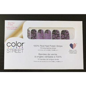 Color Street | Makeup | Color Street Cats All Folks Purple Sparkle ...